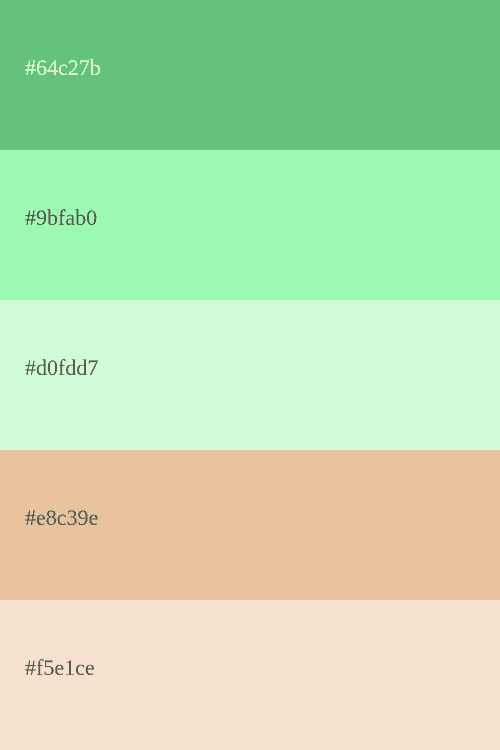 Paleta de cores verde menta [Códigos e combinações]