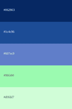 Paletas de cores índigo [+ Códigos e combinações]