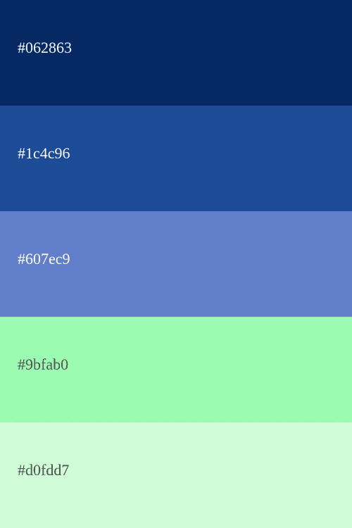 Paletas de cores índigo [+ Códigos e combinações]