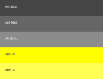 Paleta de colores grises [Combinaciones + Códigos]