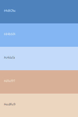 Color azul pastel [paletas de colores + combinaciones]