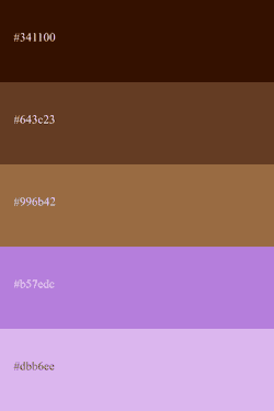 + de 10 Paletas de color Pardo + códigos y combinaciones