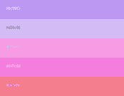 Palette de couleurs pastel [Combinaisons + Codes]