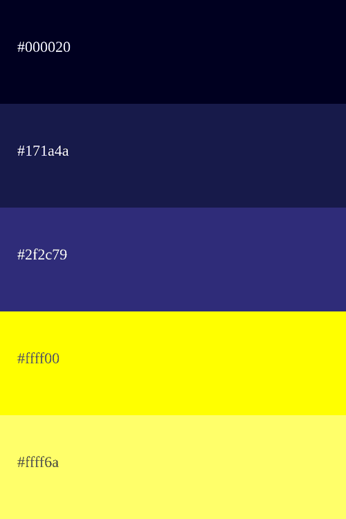 Paleta de color azul marino [códigos y combinaciones]