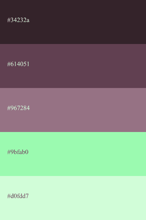 Paleta de color Berenjena [códigos + combinaciones]