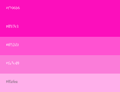 palette de couleur rose [+ Combinaisons et codes]