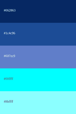 Paletas de color ÍNDIGO [+ códigos y combinaciones]