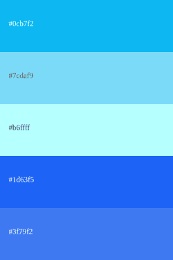 paletas de color celeste | + de combinaciones inspiradoras