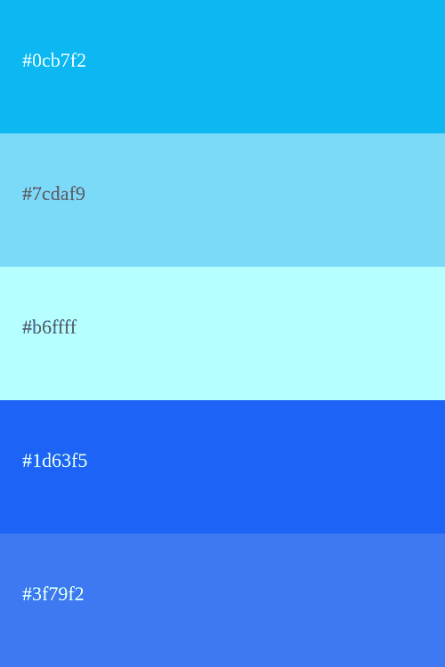 paletas de color celeste | + de combinaciones inspiradoras