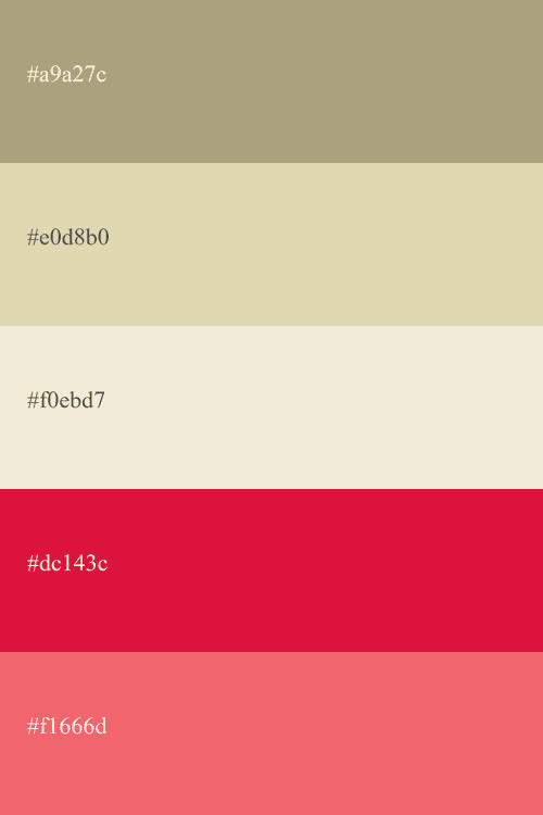 Paleta de Color Caqui: Inspira tu Creatividad