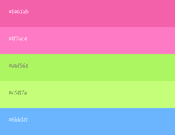 Paleta de cores rosa | [códigos de combinações e imagens]