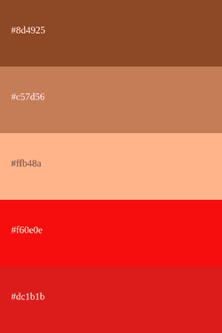 Palette de couleur Marron [codes + combinaisons]