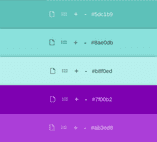 Paleta de Colores turquesa | Códigos y combinaciones