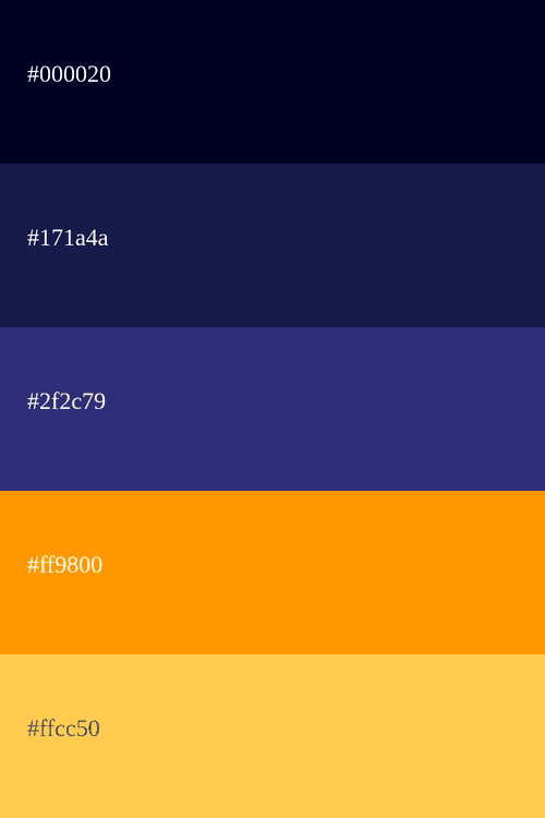 Paleta de color azul marino [códigos y combinaciones]