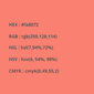 Les codes HTML de la couleur saumon Schemas ⇨【RGB, HSL, HEX】