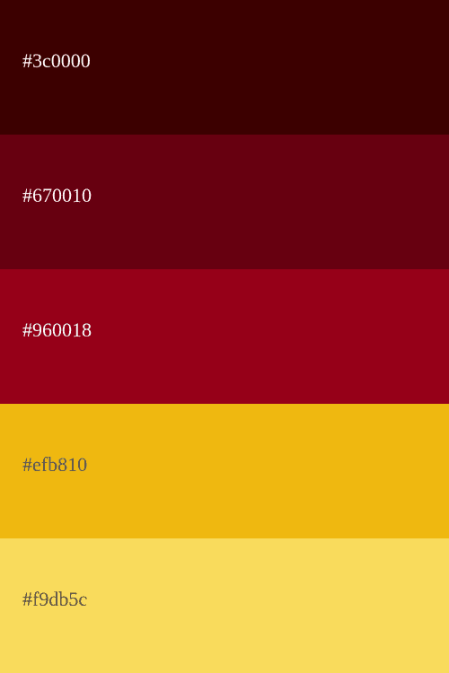 paletas de cores carmim [códigos + combinações]