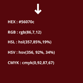 Códigos html del Color vino Esquemas ⇨【RGB,HSL,HEX】