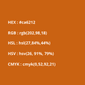 Códigos html del Color naranja oscuro Esquemas ⇨【RGB,HSL,HEX】