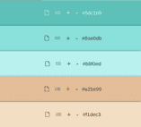 Paleta de cores turquesa - [códigos e combinações]