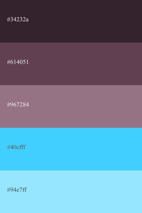 Paleta de color Berenjena [códigos + combinaciones]