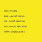 Códigos HTML da cor amarelo canário Esquemas ⇨【RGB,HSL,HEX】