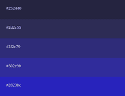 Paleta de color azul rey [códigos y combinaciones]