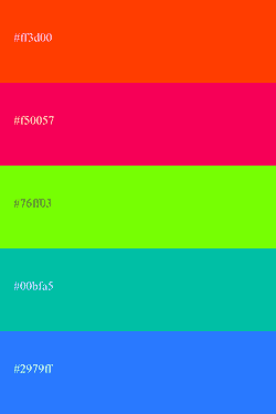 ¡Explota tu creatividad con paletas de colores Vivos!