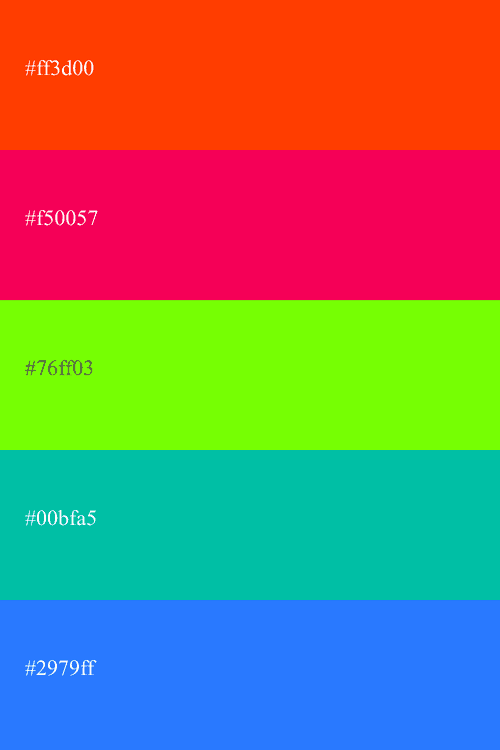 ¡Explota tu creatividad con paletas de colores Vivos!