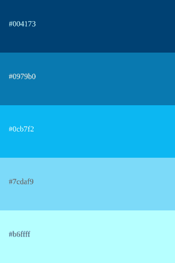 paletas de color celeste | + de combinaciones inspiradoras