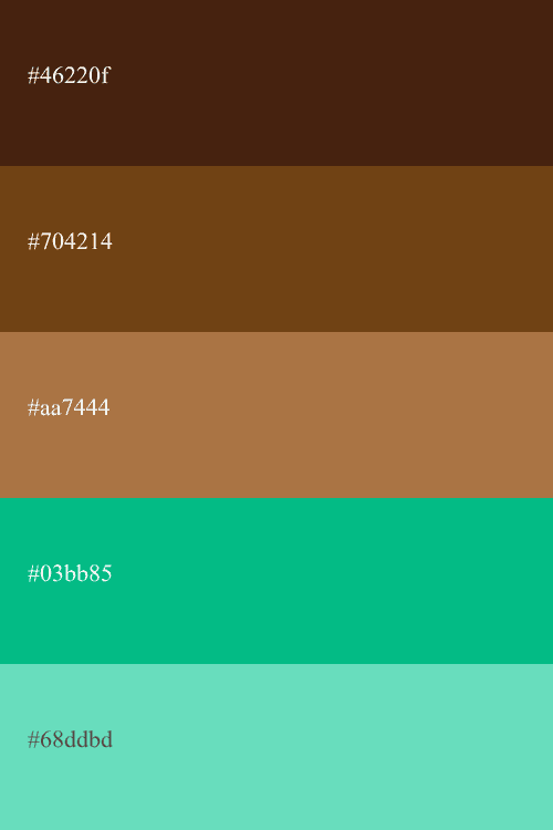 Color Sepia: Esquemas y paletas de este tono