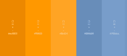 Palette de Couleurs Orange [Codes et Combinaisons]