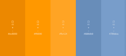 Paleta de Colores Naranja [Códigos y Combinaciones]