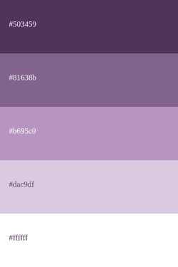 Paleta de cores lilás [códigos e combinações]