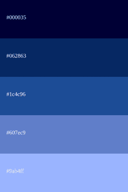Palettes de couleurs INDIGO [+ codes et combinaisons]