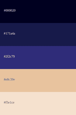 Paleta de color azul marino [códigos y combinaciones]