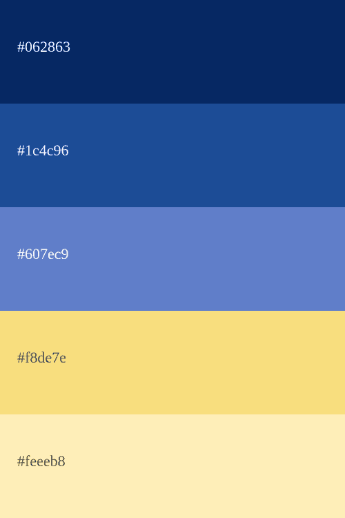 Paletas de cores índigo [+ Códigos e combinações]