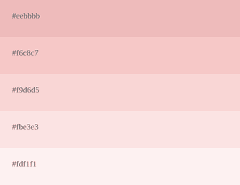 palette de couleur rose [+ Combinaisons et codes]