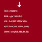 Códigos html del Color carmín Esquemas ⇨【RGB,HSL,HEX】
