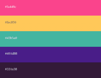 Combinez vos palettes de couleurs néon : ≫ 《Éblouissez-vous》