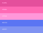 Paleta de cores rosa | [códigos de combinações e imagens]