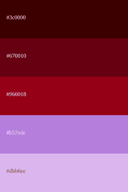 paletas de cores carmim [códigos + combinações]