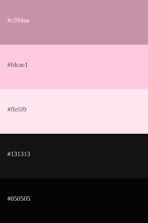 Paletas de Color Rosa [+ Combinaciones y códigos]