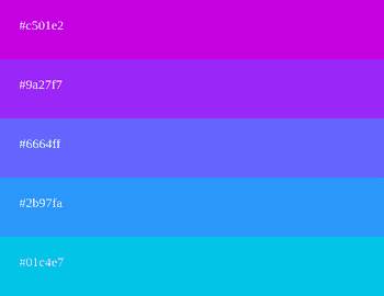 Combinez vos palettes de couleurs néon : ≫ 《Éblouissez-vous》