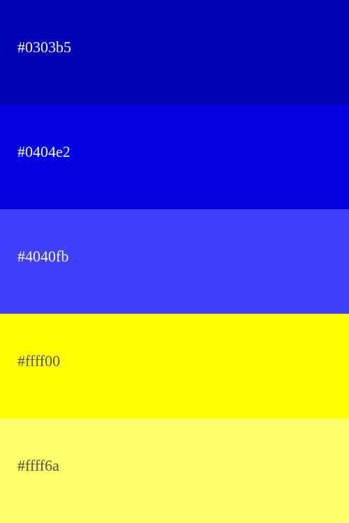 Paleta de color azul rey [códigos y combinaciones]