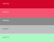 Palette de couleurs pastel [Combinaisons + Codes]