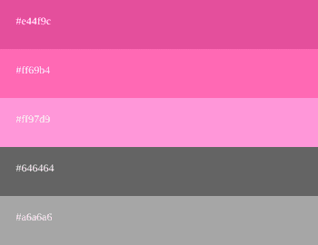 palette de couleur rose [+ Combinaisons et codes]