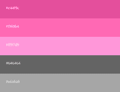 palette de couleur rose [+ Combinaisons et codes]
