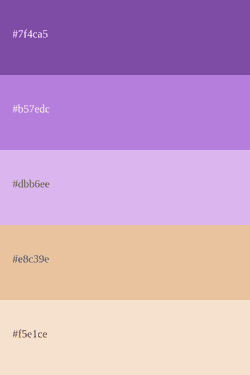 Paleta de cores lavanda [códigos e combinações]