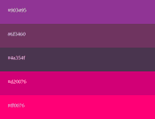 Combinez vos palettes de couleurs néon : ≫ 《Éblouissez-vous》