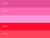 Paletas de Color Rosa [+ Combinaciones y códigos]